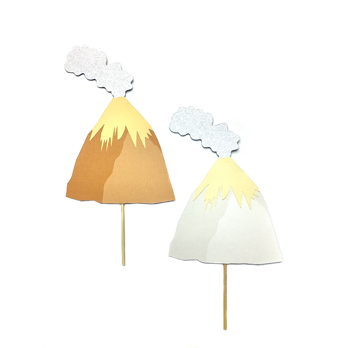 Volcano Cake Topper - Dooielou Cake Toppers